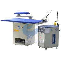 China Industrial Clothes Ironing Table with Centrifugal Multi-Wing Impeller, Low Noise Operation & Foot Switch Control for sale