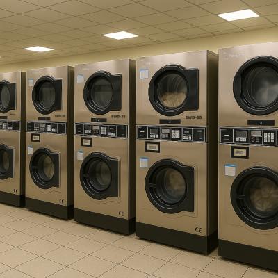 China Commercial Hard Mount Washer Extractor 10kg Capacity 1000RPM with 60dB Low Noise for Industrial Laundry for sale