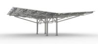 China High Durability Solar Panel Carport ECO Y Frame Carport Easy Installation for sale