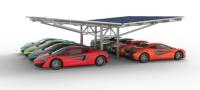 China High Durability Solar Panel Carport ECO Y Frame Carport Easy Installation for sale