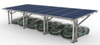 China High Stability Carport Solar System ECO Γ Frame Carport Economical Long Lifespan for sale