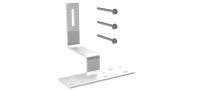 China Silver Solar Roof Hooks Anodized Aluminum 6005-T5 Easy Installation Long Term for sale