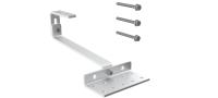 China Silver Solar Roof Hooks Anodized Aluminum 6005-T5 Easy Installation Long Term for sale