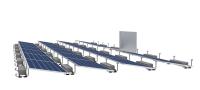 China Quick Installation Solar Ballast System Commercial Ballasted Solar Racking Low Maintenance Light for sale