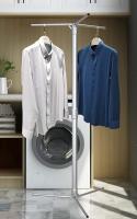 China Aluminum Portable Clothes Drying Rack Durable Lightweight Design for sale