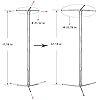 China Aluminum Clothing Rack with 15 kg Load Capacity for Drying and Hanging Clothes for sale