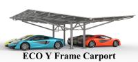 China High Durability Solar Panel Carport ECO Y Frame Carport Easy Installation for sale