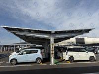 China Single-Column Cantilever Solar Carport with High-Strength Q235B Steel for Space-Efficient Solar Parking Canopy for sale