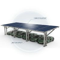 China Modular Quick-Assembly ECO Gamma Frame Carport RapidLock Plug-and-Play Solar Parking Canopy 50% Faster Installation for sale