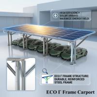 China Modular Quick-Assembly ECO Gamma Frame Carport RapidLock Plug-and-Play Solar Parking Canopy 50% Faster Installation for sale