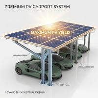 China Modular Quick-Assembly ECO Gamma Frame Carport RapidLock Plug-and-Play Solar Parking Canopy 50% Faster Installation for sale