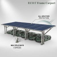 China OEM ECO Gamma Frame Carport Brand-Labeled Solar Parking Solution Flexible RAL Color Powder Coating for sale