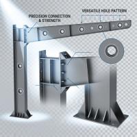 China Cold Formed C Beam Steel Corrosion Resistant C Channel Structural Support Profile for sale