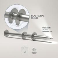 China High Strength Ground Screw Anchor Modern Earth Screw Corrosion Resistant Foundation for sale