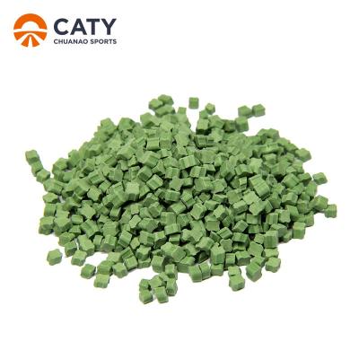 China 3mm TPE Artificial Turf Sand Infill Particles - High Elasticity, UV Resistant, Non-Toxic for Sports Fields for sale