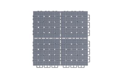 China 3x3 FIBA Approved Rubber Sports Floor Mat 15-50mm Thickness Customizable Antibacterial Tiles for sale