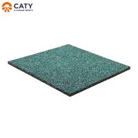 China 2cm Thick Sports Rubber Floor Mats - 500x500mm to 1000x1000mm Sizes with 1000m² Container Capacity for sale