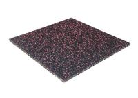 China 15mm Shock Absorbing Rubber Gym Flooring 50x50cm with ≥25% Impact Absorption and -20°C to 180°C Temperature Range for sale