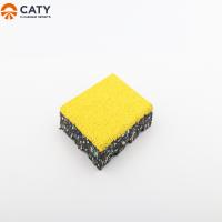 China EPDM Rubber Playground Flooring Tiles 25mm Thick Anti-Slip Safety Surface 500x500mm for sale
