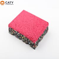 China ROHS Certified Rubber Playground Mats 15-50mm Thickness Anti-Slip Safety Flooring with 400-1200m² Container Capacity for sale