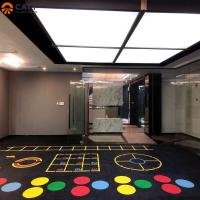 China Soundproof Fitness Rubber Flooring Tiles Multifunctional Anti Slip for sale