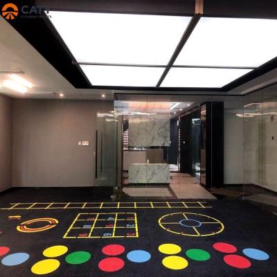 China Soundproof Fitness Rubber Flooring Tiles Multifunctional Anti Slip for sale