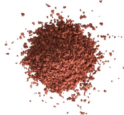 China EPDM Rubber Granules 1-3mm 20% Polymer Content for Playground & Sports Track Surfaces for sale