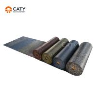 China Commercial Rubber Flooring 6mm Thickness Anti-Slip Roll - 1m/1.2m Width x 10m/20m Length for sale