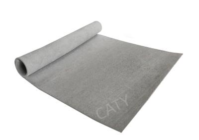 China 1m x 20m Gray Commercial Rubber Flooring Roll - 6mm/8mm Thickness, CE & SGS Certified, Anti-Slip Surface for sale