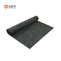 China CATY ROLL Commercial Rubber Flooring 3-12mm Thickness for Gyms and Sports Courts in 1m and 1.25m Widths for sale