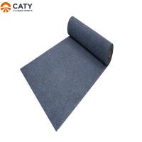 China ROHS Certified 8mm Thick Commercial Rubber Flooring - Anti-Slip Gym Mats with Sound Absorption for sale