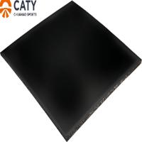 China Anti Slip SBR Rubber Flooring Tile 500x500 mm in 15-50 mm Thickness for Indoor Outdoor Gym Use for sale