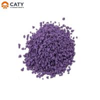 China EPDM Rubber Granules 0.5-5mm for Playground Safety Flooring with 10-30% Polymer Content for sale