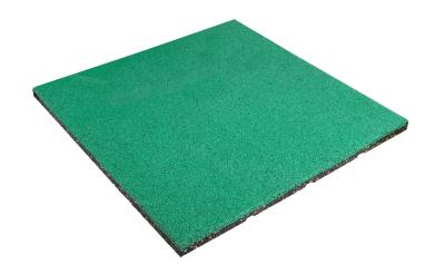 China 20mm Thick EPDM Rubber Playground Safety Tiles - Impact Absorbing 500x500mm to 1000x1000mm Outdoor Flooring for sale