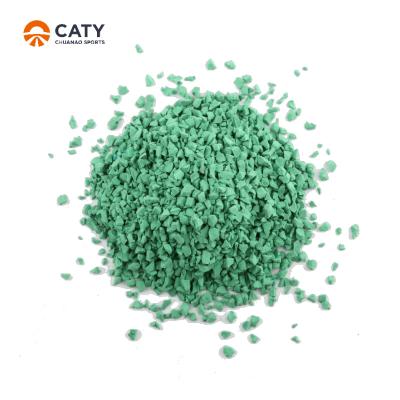 China FIFA Approved ECO Elastic EPDM Rubber Granules 1-3mm Size with 30% Polymer Content for Artificial Turf Infill for sale