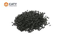 China Black SBR Rubber Granules 0.5-5mm Size Range for Playgrounds and Sports Fields - 25kg Bag Packaging for sale