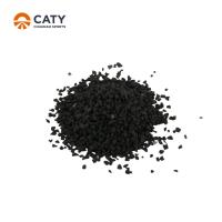 China Anti-UV Black SBR Rubber Granules 2-4mm Particle Size for Running Tracks and Sports Surfaces for sale
