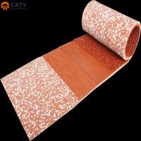 China ESP Sports Rubber Floor 8mm/10mm Thickness 1.22m x 15m Shockproof Running Track Surface for sale