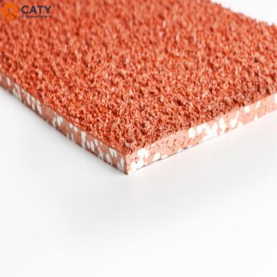 China ESP 8mm Sports Rubber Flooring - Shock Absorbent Running Track Surface with 2-Year Warranty for sale