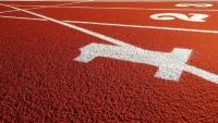 China Durable Textured Rubber Track Installation 8-20mm Thickness 10-50m Length for Sports Arenas and Playgrounds for sale