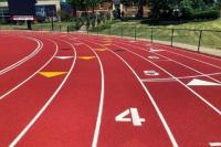 China ISO Certified Running Track Installation System 10-50m Length 1-3m Width with Polyurethane Surface for sale