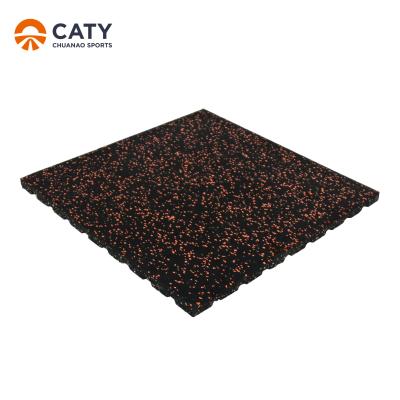 China Antibacterial EPDM Rubber Flooring Tiles 15-50mm Thick for Gym & Fitness Centers - 500x500mm to 1000x1000mm Sizes for sale