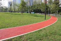 China Anti UV Jogging Track Rubber Flooring 4-40mm Thickness for Parks and Sports Centers with 8-10 Year Lifespan for sale