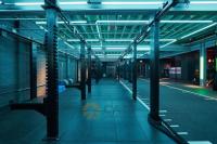 China Shock Absorption 20mm Sports Rubber Floor Tiles For Gymnasium for sale