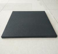 China SBR Rubber Square Gym Mats For Garage Sound Absorbing Recyclable for sale