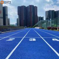 China Seamless WA standard Prefabricated  Running Track Sports Flooring Athletic Track for sale