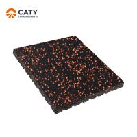 China 8mm Thick Fireproof B1 EN117 Commercial Rubber Flooring Roll - Anti-Slip Gym & Warehouse Flooring for sale