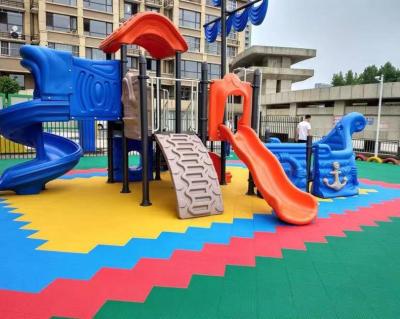 China HME Modified TPE Indoor Outdoor Sports Rubber Floor Elastic Interlocking PPE TPE for sale