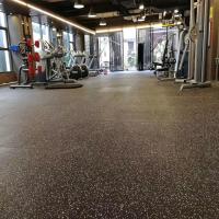 China New Arrival 1000*1000mm Square Club Rubber Tiles Shock Absorption ≥0.7mm For Professional Training for sale