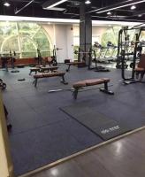 China Fitness Center 1000*1000mm Flame-retardant Rubber Mats For Multi-Purpose And Heavy-Duty Applications for sale